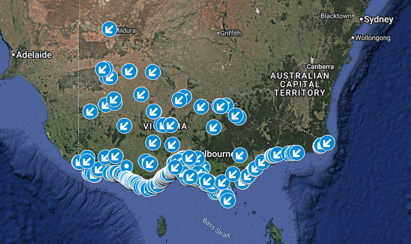 Aurora Viewing Locations in Victoria - Chasing Aurora Australis