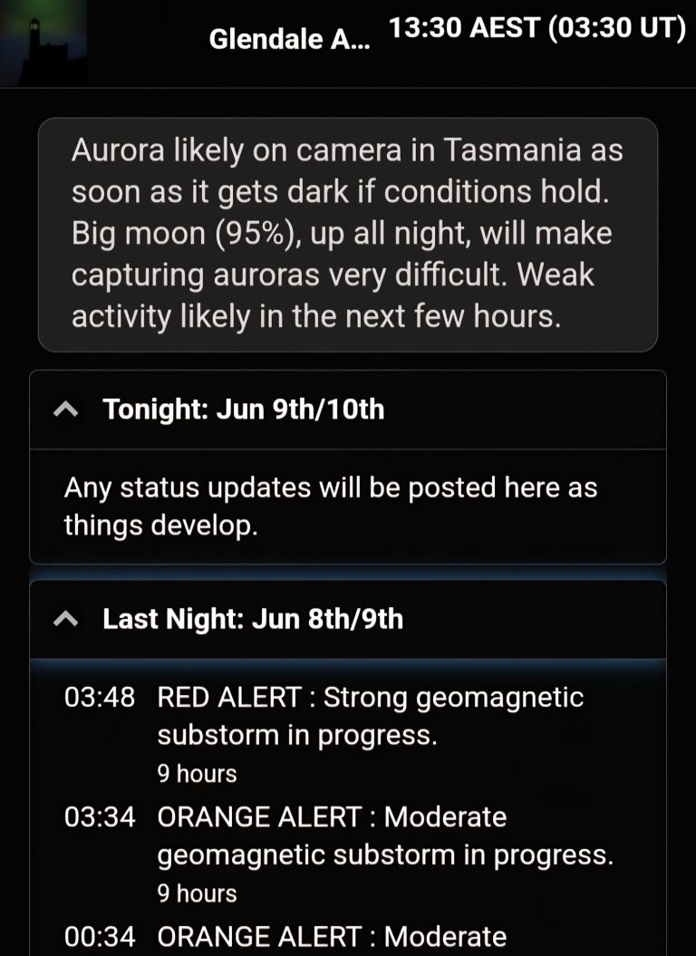 Glendale App - Your Ultimate Guide - Chasing Aurora Australis